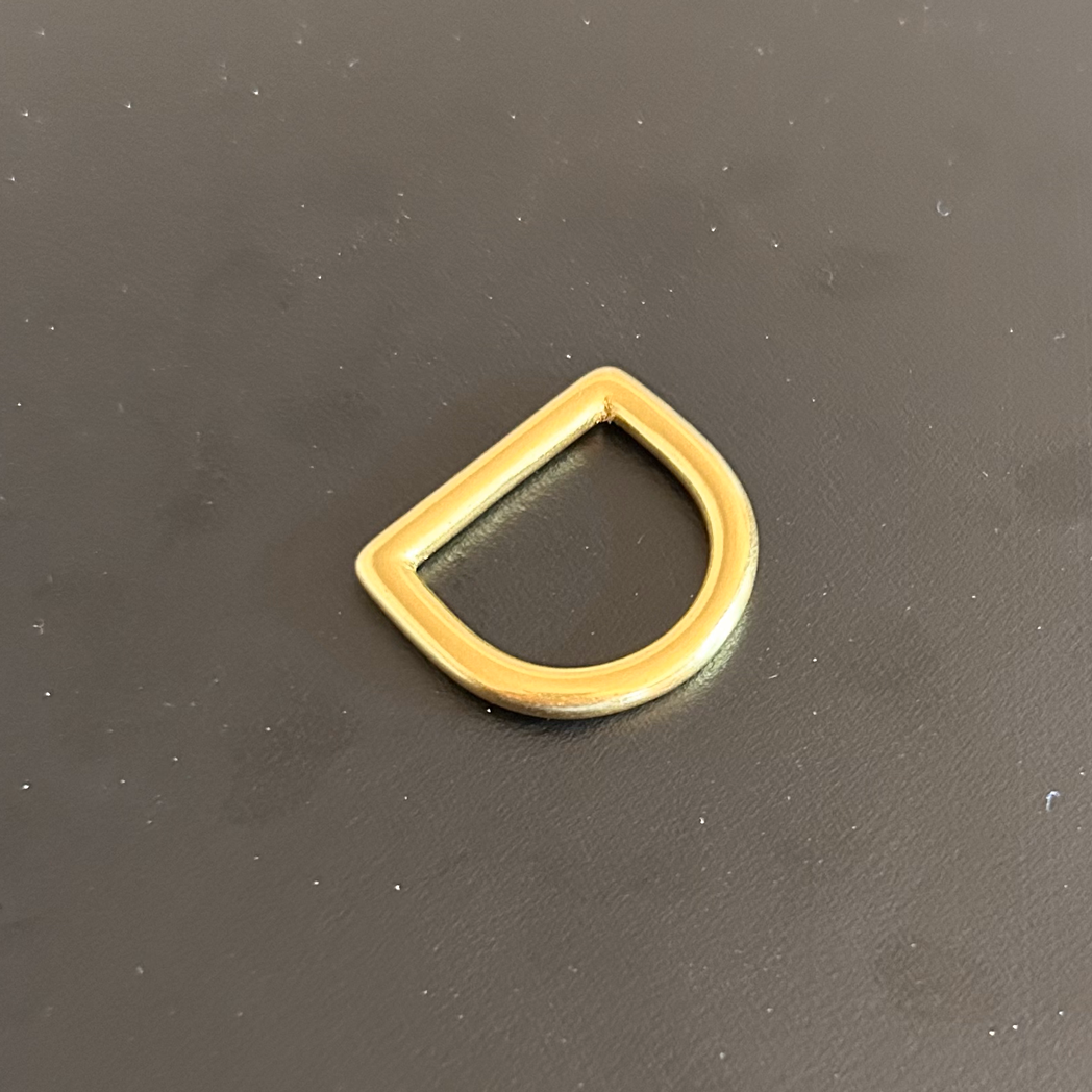 D Ring | Natural Brass | 19mm – The Outpost Supply