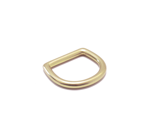 D-Ring | Solid Brass - Natural – The Outpost Supply